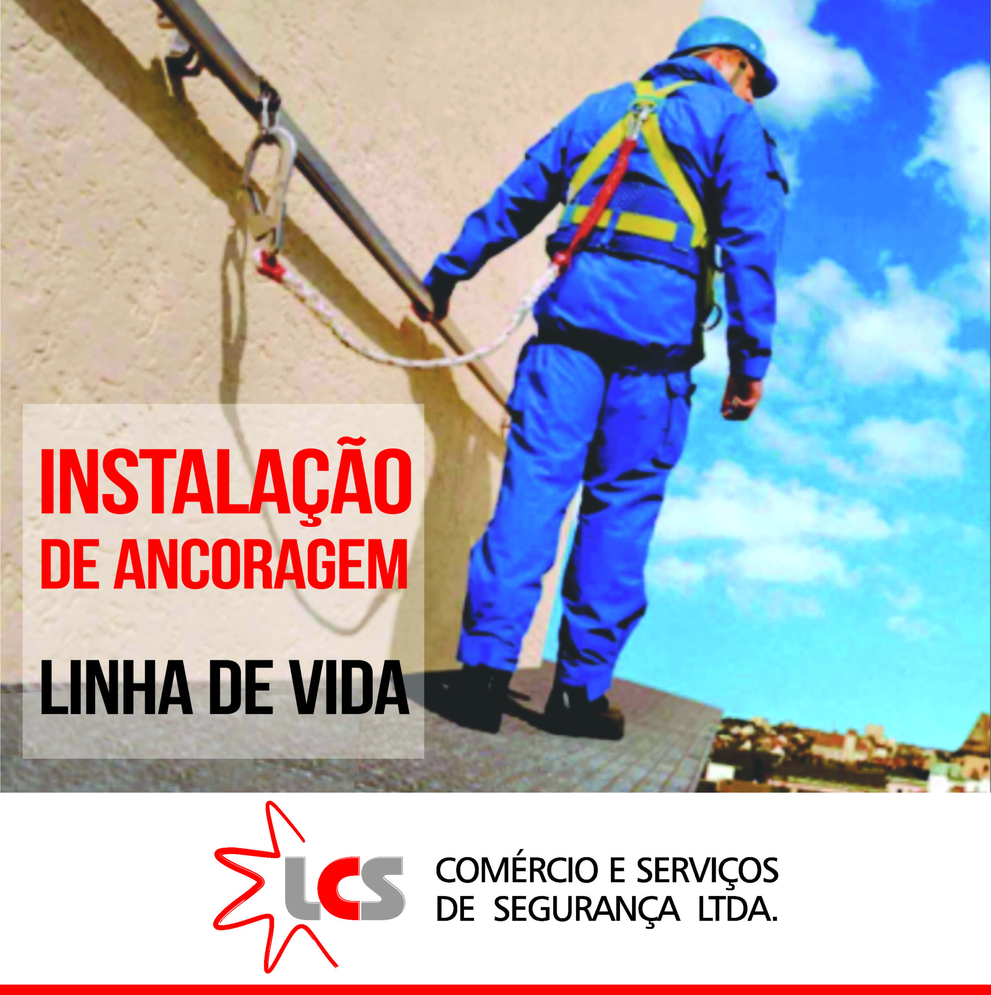 Tipos de Linha de Vida | LCS Segurança e Combate a Incêndio